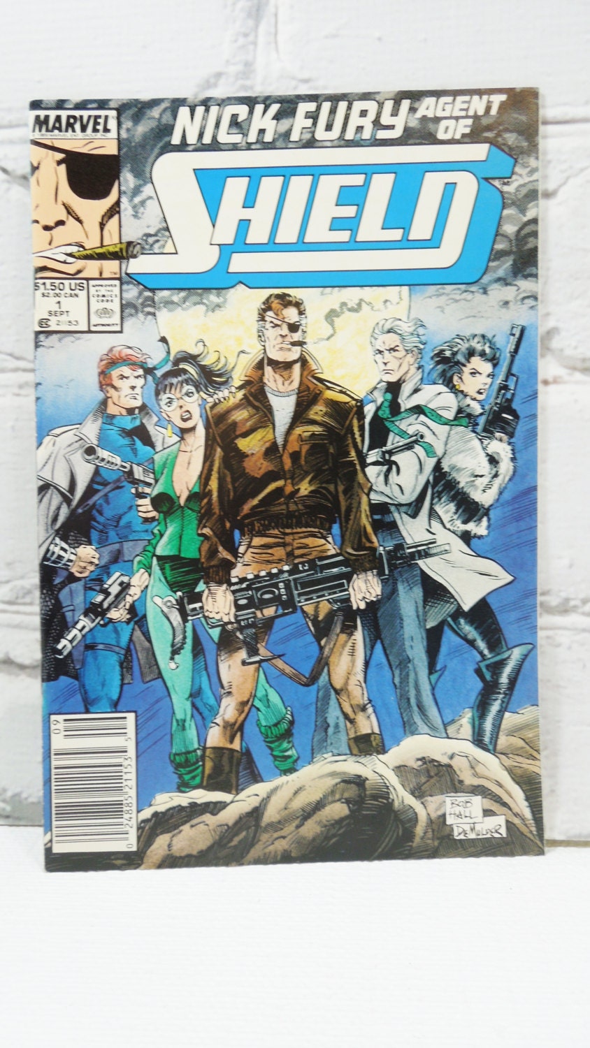 Nick Fury. Agent of Shield. Marvel Comic Book. Volume 2. Number 1 ...