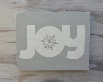Popular items for wooden joy sign on Etsy