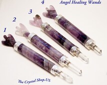 Popular items for amethyst angel on Etsy