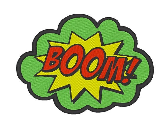 BOOM Embroidery Machine Design