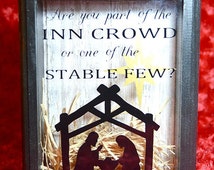 Popular items for christmas shadow box on Etsy