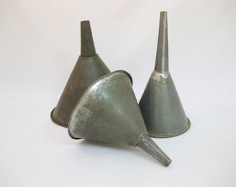 Popular items for tin funnel on Etsy