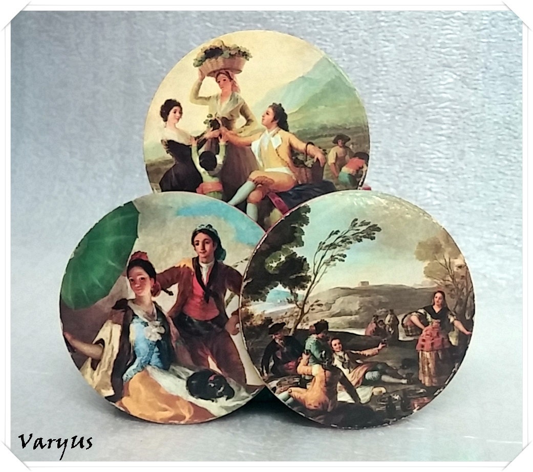 Coasters Vintage Drink Coasters Home Entertainment Barware from Spain ...