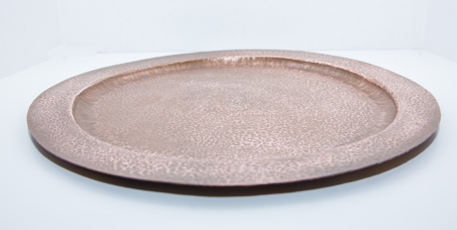 Large Handmade Copper Platter – Haute Juice