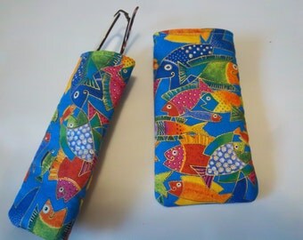 Fish eyeglass case | Etsy
