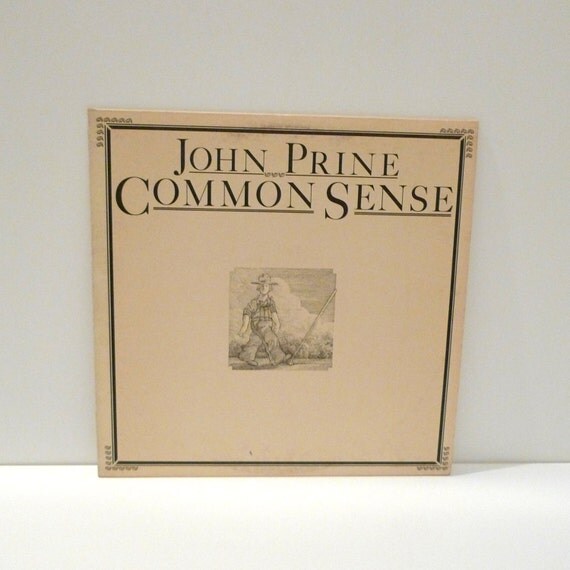 John Prine Vintage Vinyl Record Album Common Sense 1975