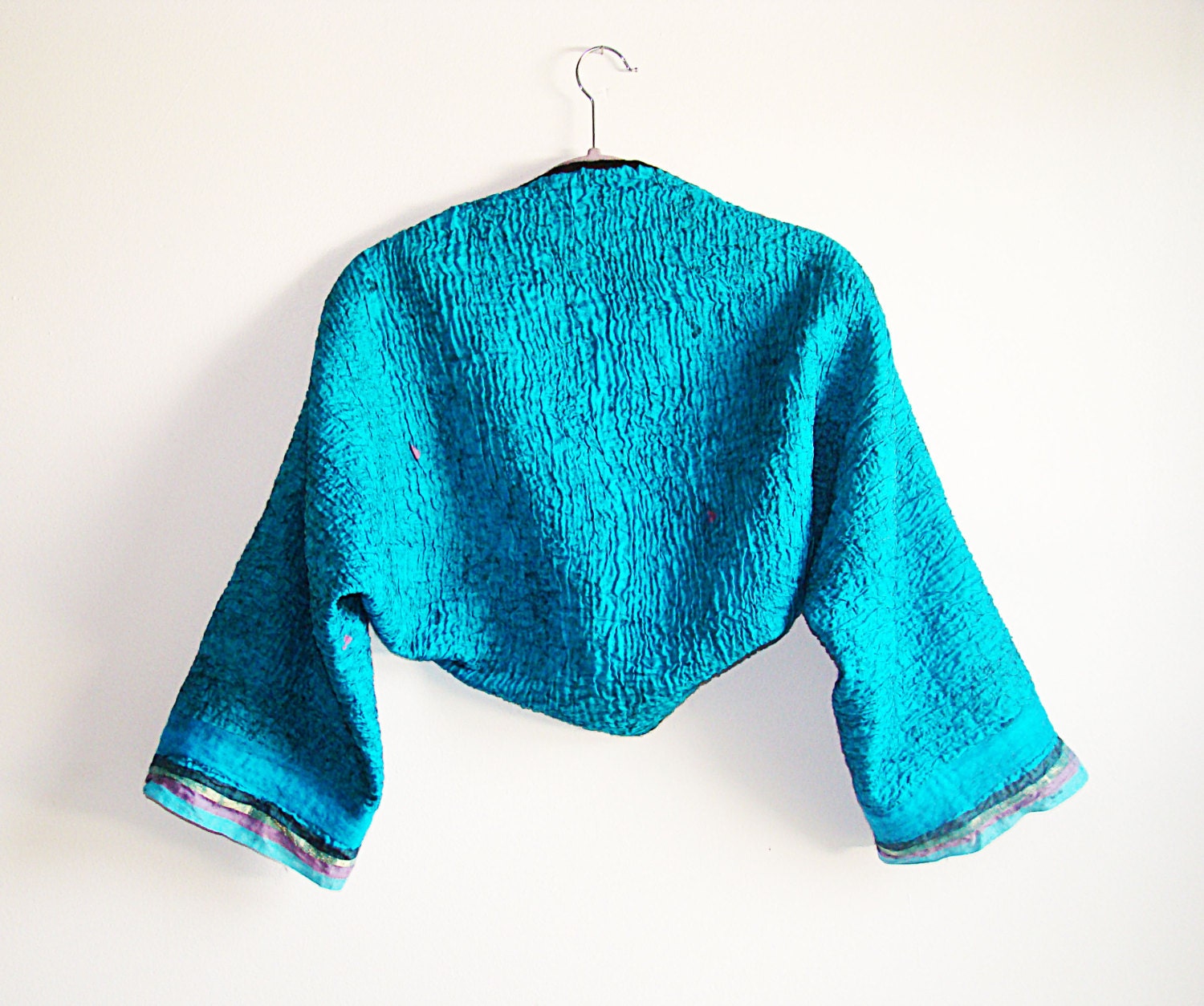Shrug Bolero Silk & Supersoft Wool Shrug Long by NataliyaMalik