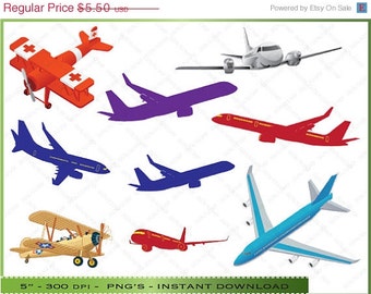 Popular items for airplane clip art on Etsy