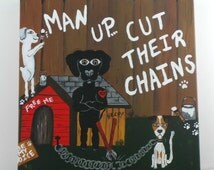 Popular items for chained dog on Etsy