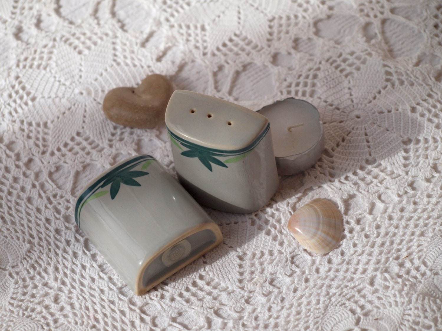 Rosenthal Salt and Pepper shakers, Vintage Zen Oriental asiatic design ...