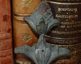 Antique French Bronze Rosette Ornate by VintageFleaFinds on Etsy