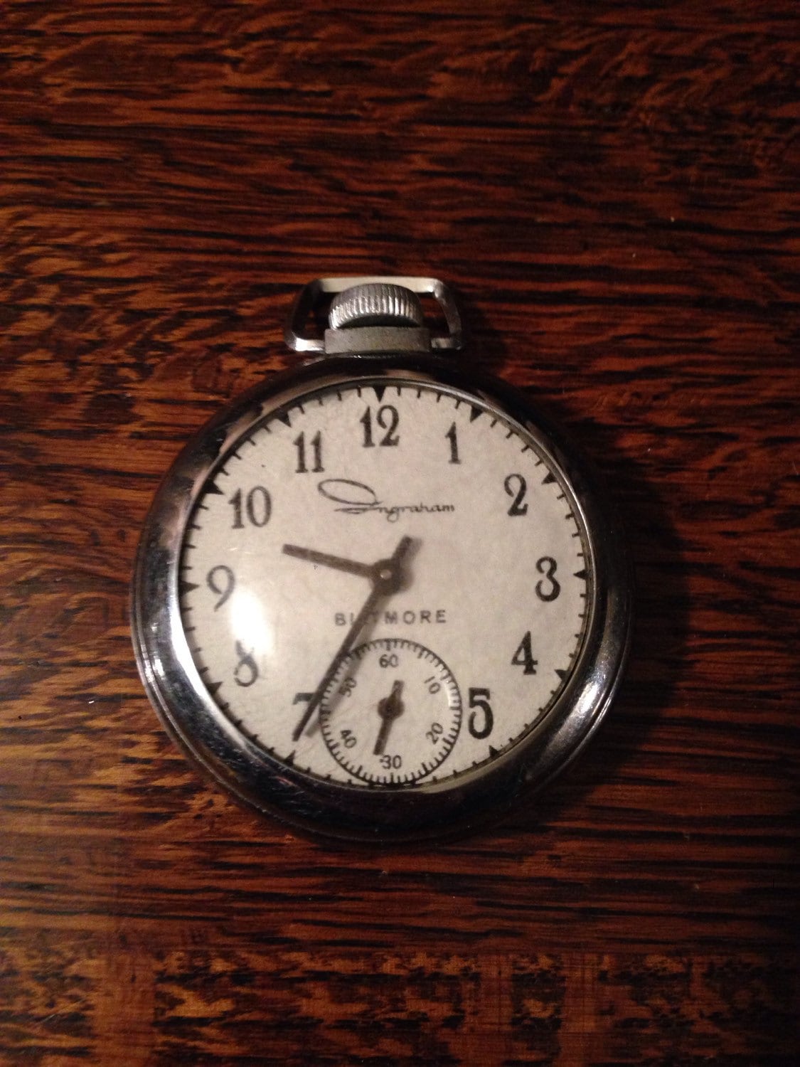 1960s Ingraham Biltmore pocketwatch – Haute Juice