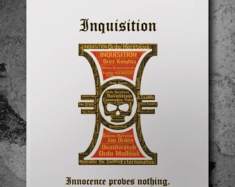Popular items for inquisition on Etsy