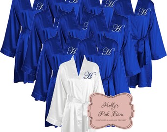 Royal blue robes | Etsy