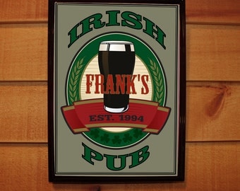 Irish pub sign | Etsy