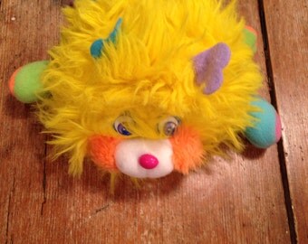 Popple Yellow Puffling 1980s