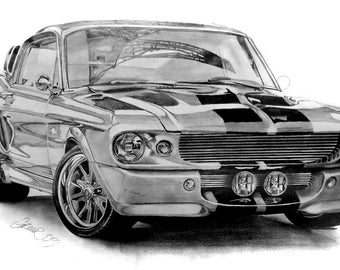 Popular items for shelby gt500 on Etsy