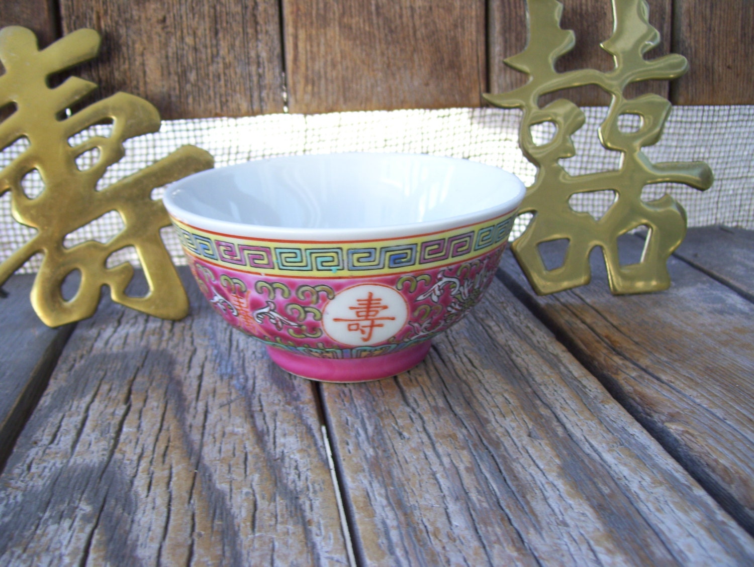 Pink Rice Bowl Asian Oriental Porcelain – Haute Juice