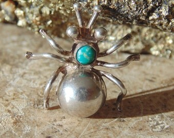 Popular items for turquoise spider on Etsy