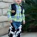 Cowboy Costume Set for Boys Custom Made Size 2345678Y