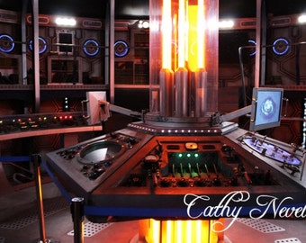 12th Doctor's Official Tardis interior console photo print