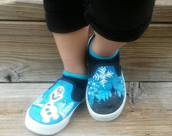 Popular items for olaf shoes on Etsy