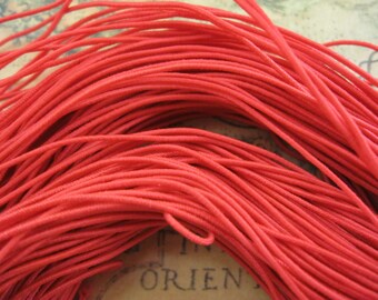 1mm 25meters red elastic cords elastic string M