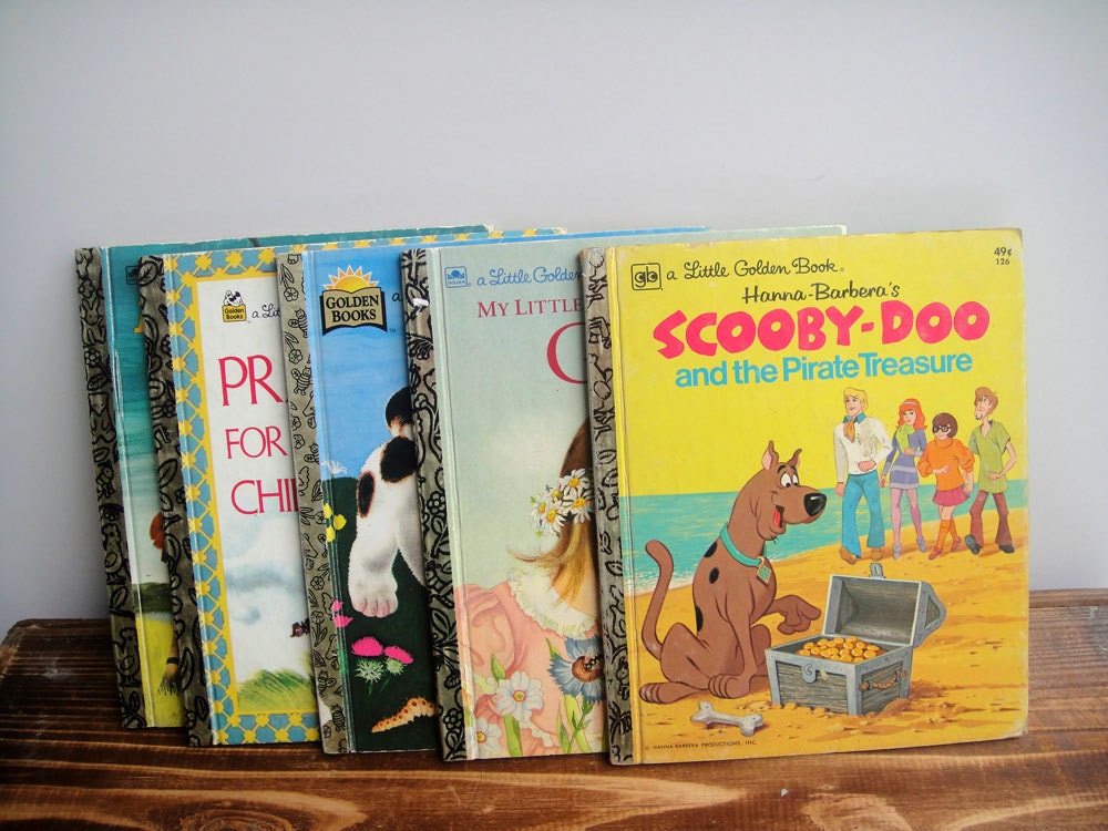 Books for Kids Little Golden Book/Vintage 1970's