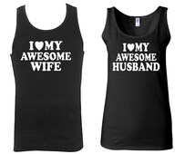Popular items for couples tank top on Etsy