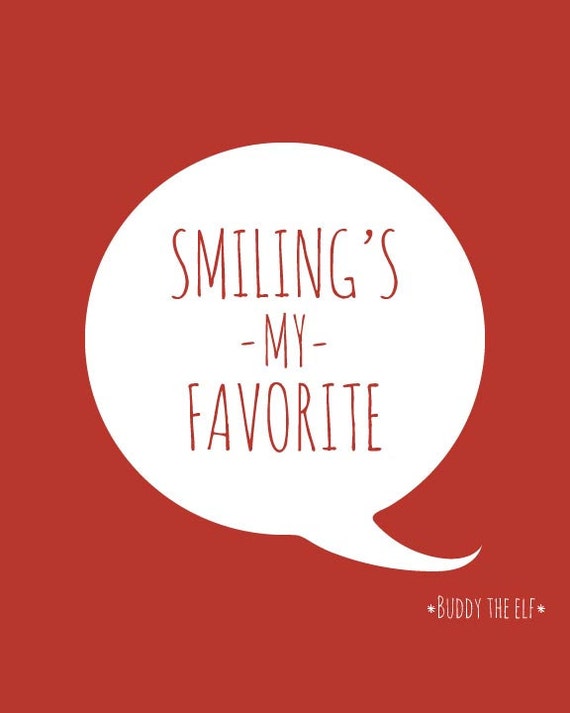 Buddy The Elf Quotes Smiling