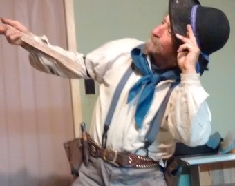 Rifleman's historic hat Colonial hat traditional by HatsByGrizz