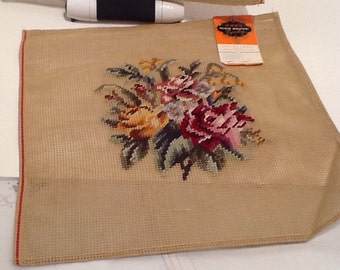 Vintage needlepoint | Etsy