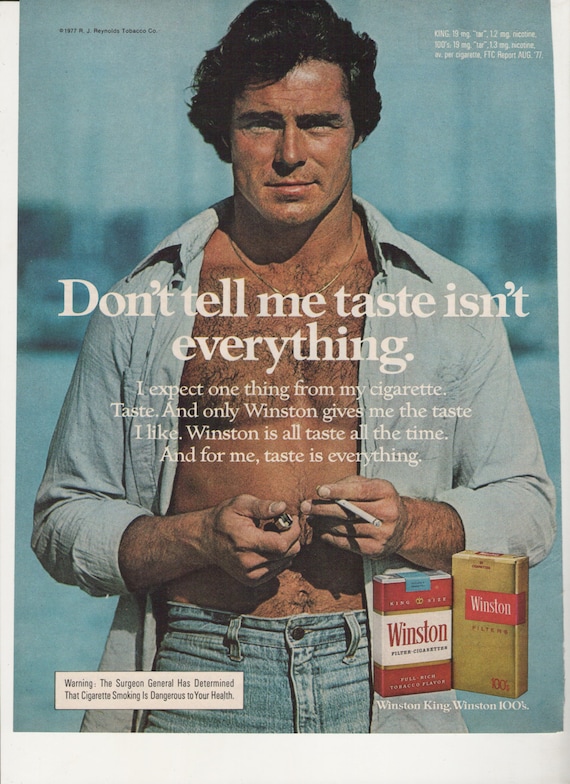 Winston Cigarette Advertisements