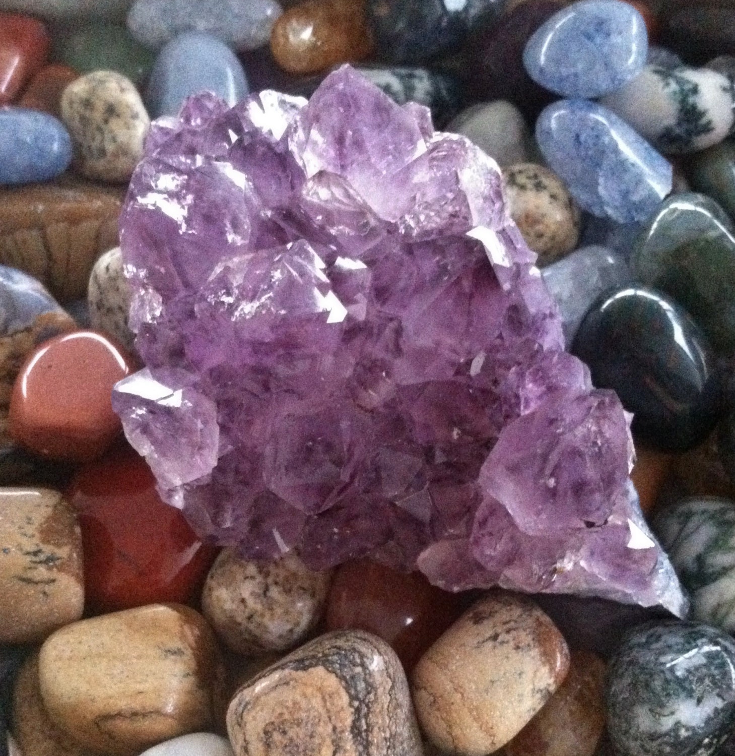 Raw Gemstones and Crystals Amethyst Gemstone by TheCrystalJypsy