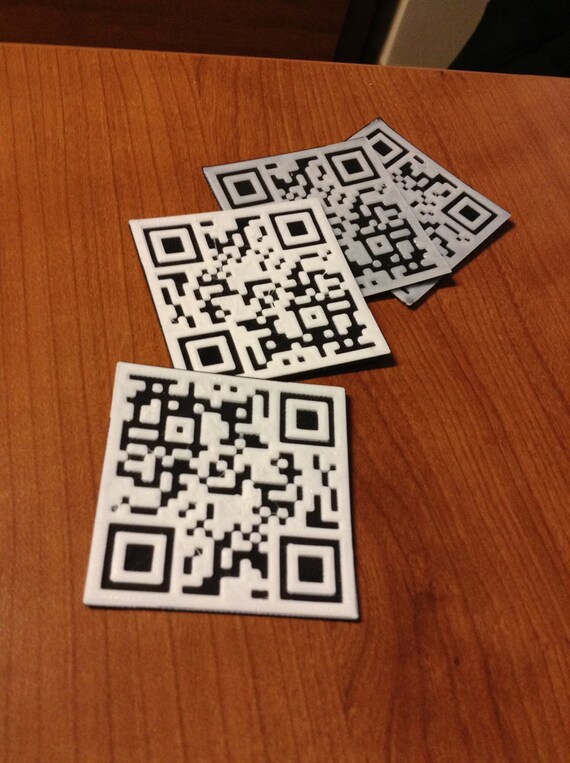3D Printed QR Code Personalizable