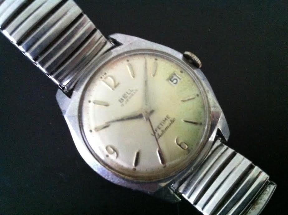 Vintage Men’s Watch – Bell 17 Jewels Date Lifetime Automatic Men’s ...