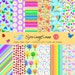Pastel Rainbows Clipart Set Rainbows Clouds Sun Hearts