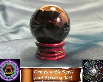 Popular items for scrying mirror on Etsy