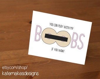 Suggestive card | Etsy