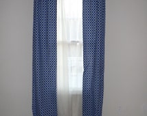Popular items for royal blue curtains on Etsy