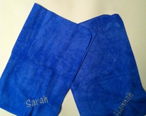 Personalized Shammy with Diver's Name