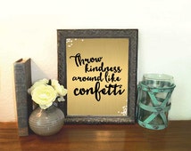 Popular items for kindness sign on Etsy
