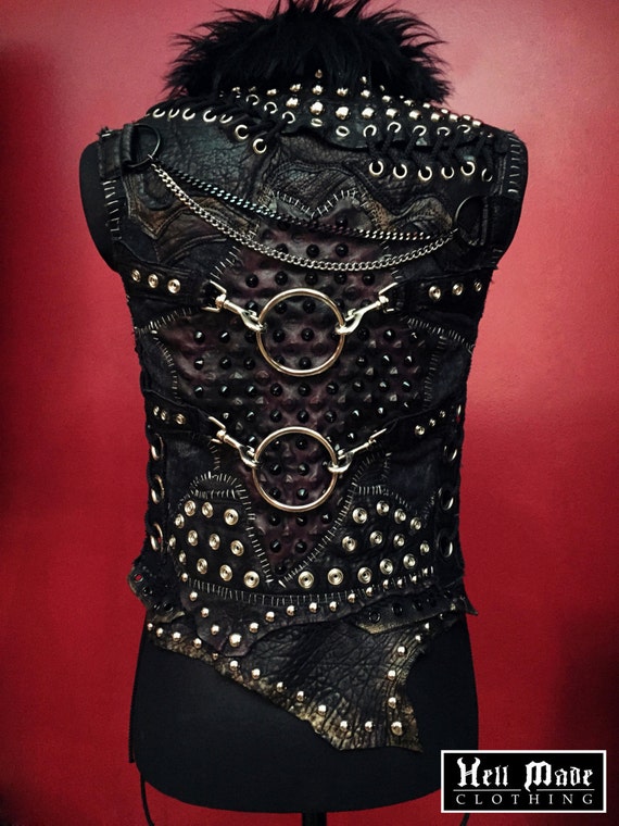 Frankenstitched Rock N Roll Vest