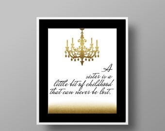 Popular items for sisters poster on Etsy