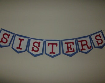 Popular items for sister banner on Etsy