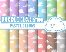 Popular items for paper clouds on Etsy
