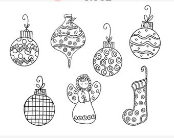 Christmas doodle | Etsy