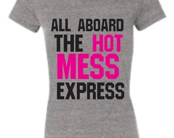 Hot mess shirt | Etsy