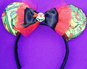 Items similar to Teenage Mutant Ninja Turtle inspired headbands on Etsy