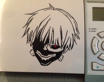 Tokyo Ghoul Kaneki vinyl decal sticker